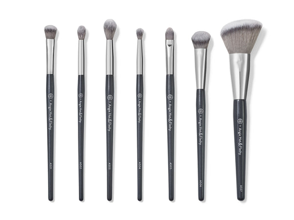 Angie Hot And Flashy Makeup Brush Set 7pc