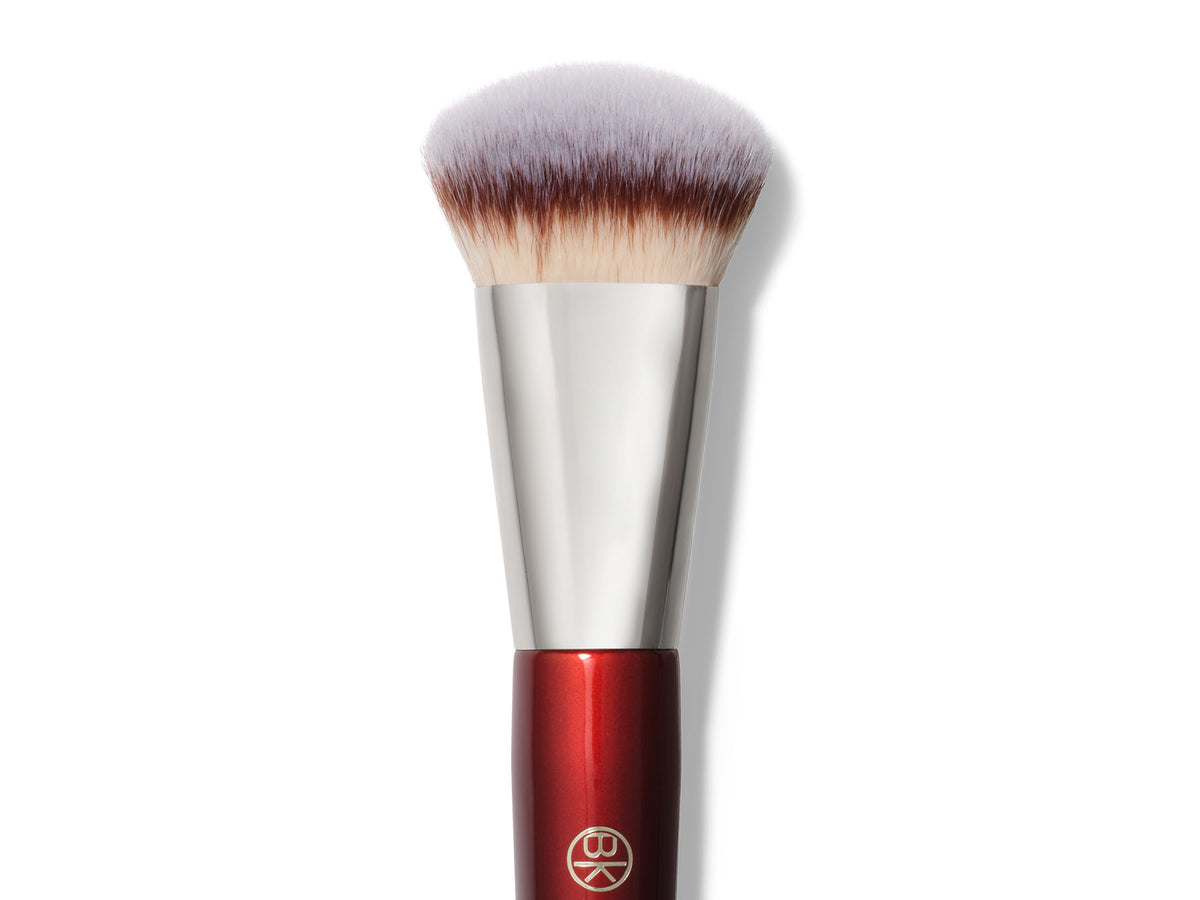 115 Medium Contoured Foundation Brush by BK Beauty
